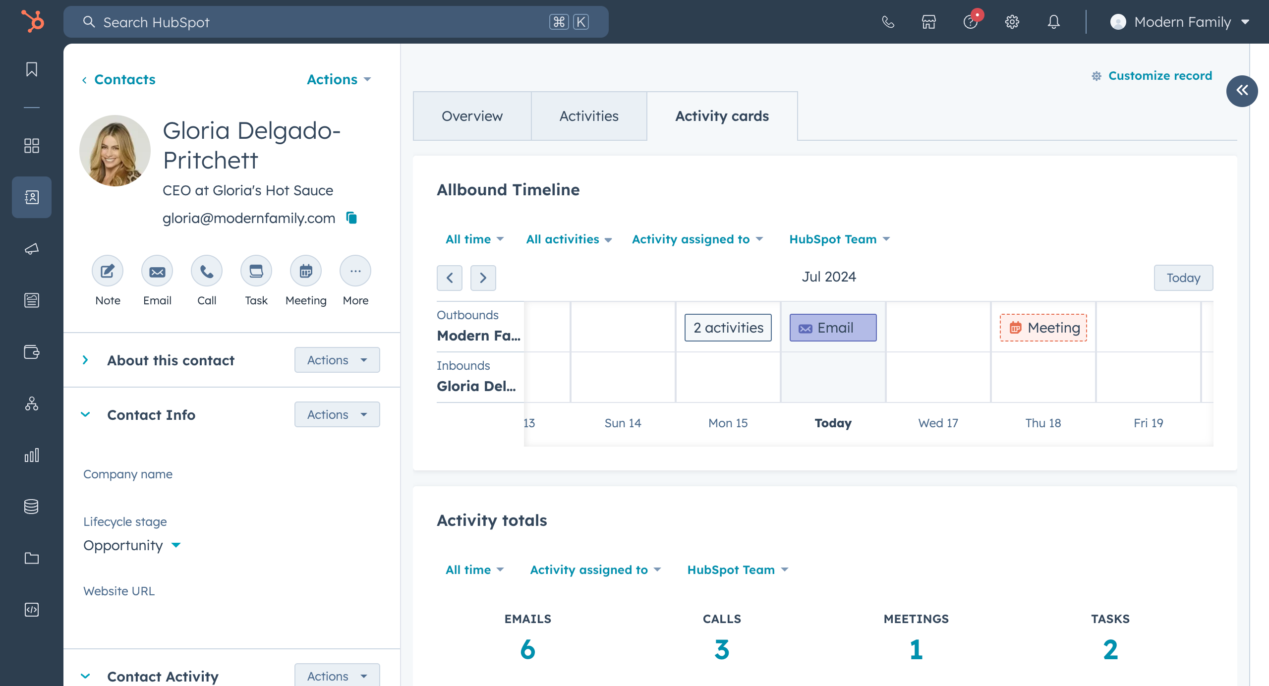 How to see your contacts’ interactions in a calendar view on HubSpot